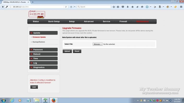 My new PLDT Home DSL modem: Changing username, wifi SSID, and password ...