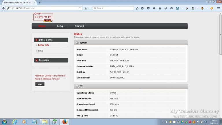 My new PLDT Home DSL modem: Changing username, wifi SSID, and password ...