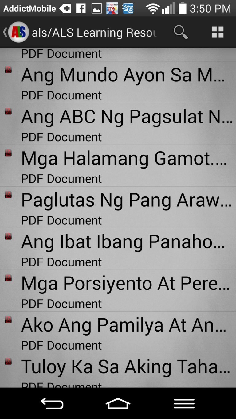 The DepEd ALS app: An "education for all initiative" from DepEd ...