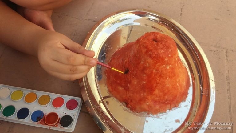 Volcano science project : Homeschool science project - My Teacher Mommy