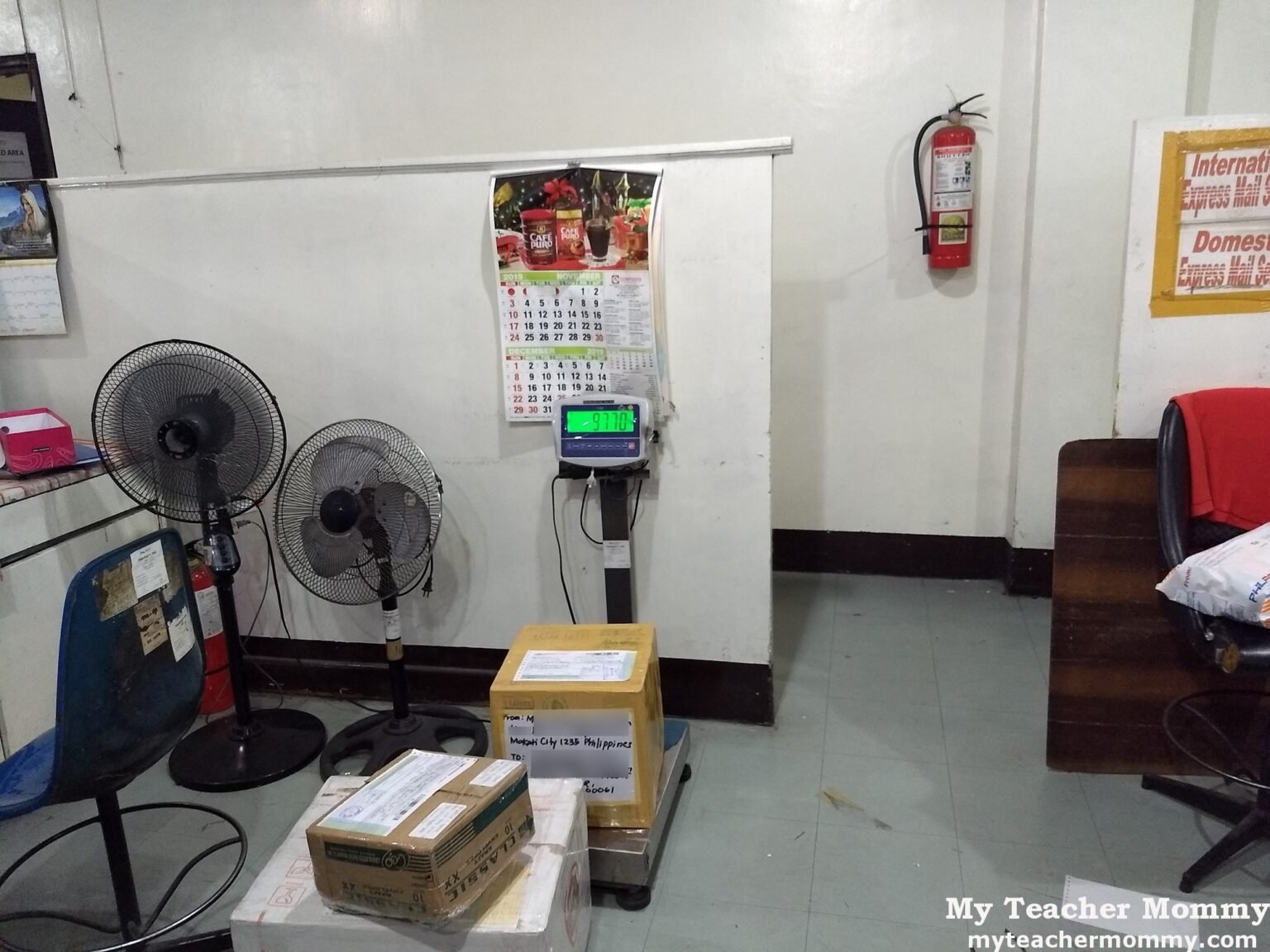 Sending international parcels through the Philippine Postal Corp ...
