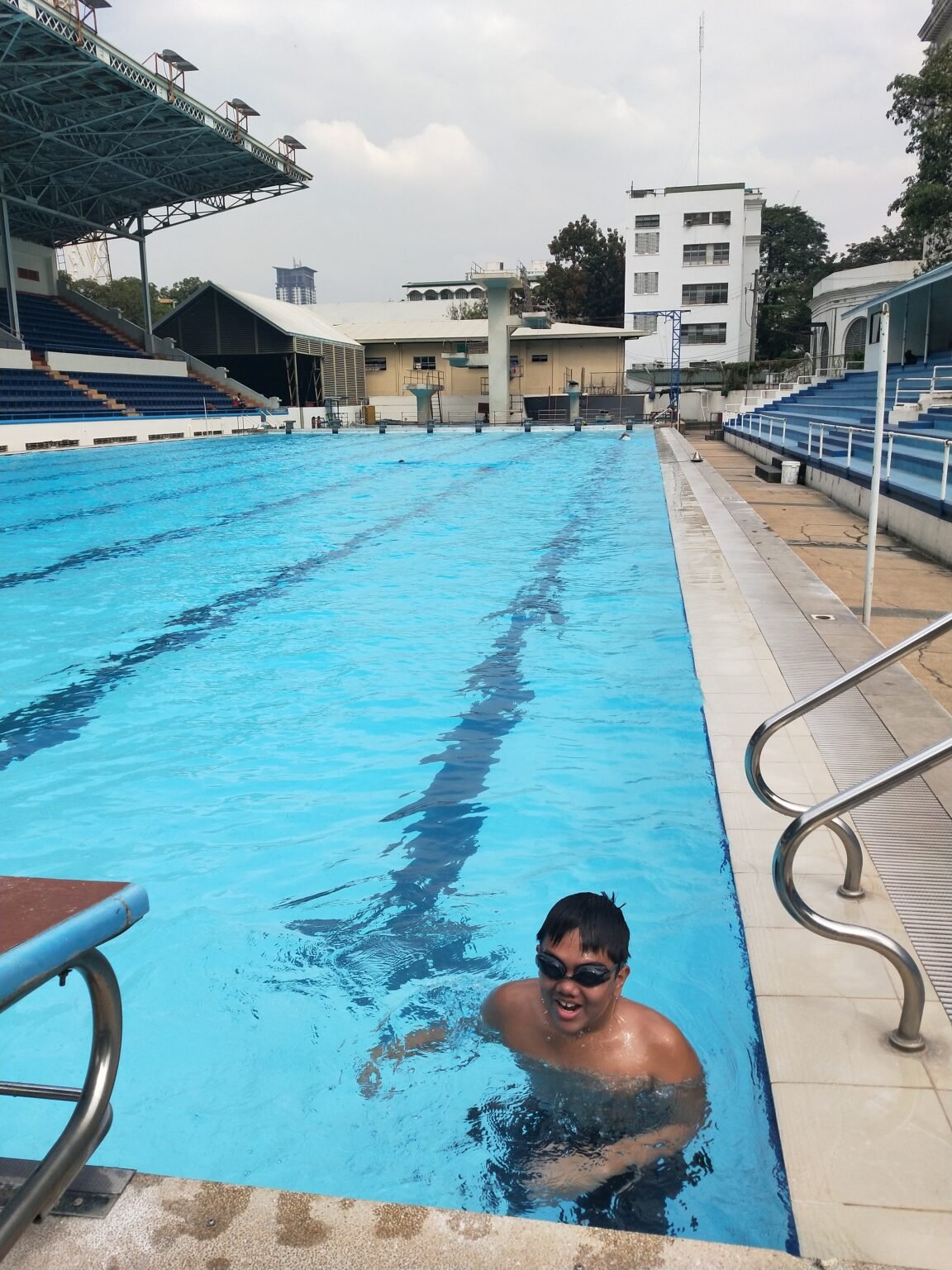 Just keep swimming | Swimming lessons at the Rizal Memorial Sports ...